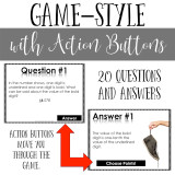 Fractions Review Game - Stinky Feet - Amped Up Learning