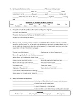 Earthquake Unit Study Guide - Amped Up Learning