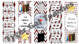 Bookmarks - Maroon, Gray, and White Theme - Amped Up Learning