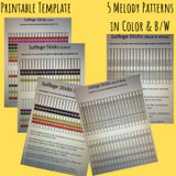 Solfege Sticks Template - Amped Up Learning