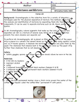 Pure Substances and Mixtures Activities - Amped Up Learning