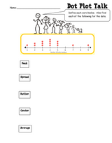 Dot Plot Notes & TicTacDotPlot Activity