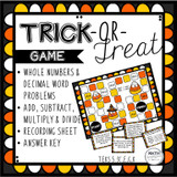 Halloween Trick or Treat Board Game - Boom Cards