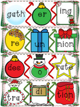 Christmas Vocabulary Activities