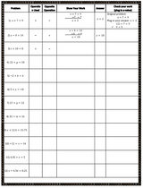 Introduction to Solving One-Step Equations- Bundle Worksheets - Amped ...