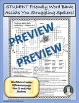 Touching Spirit Bear Bundle of Vocabulary Word Puzzles (and Doodles ...