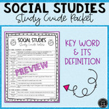 5th Grade Social Studies Review Packet - Amped Up Learning