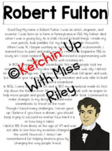 Robert Fulton Research Packet - Amped Up Learning