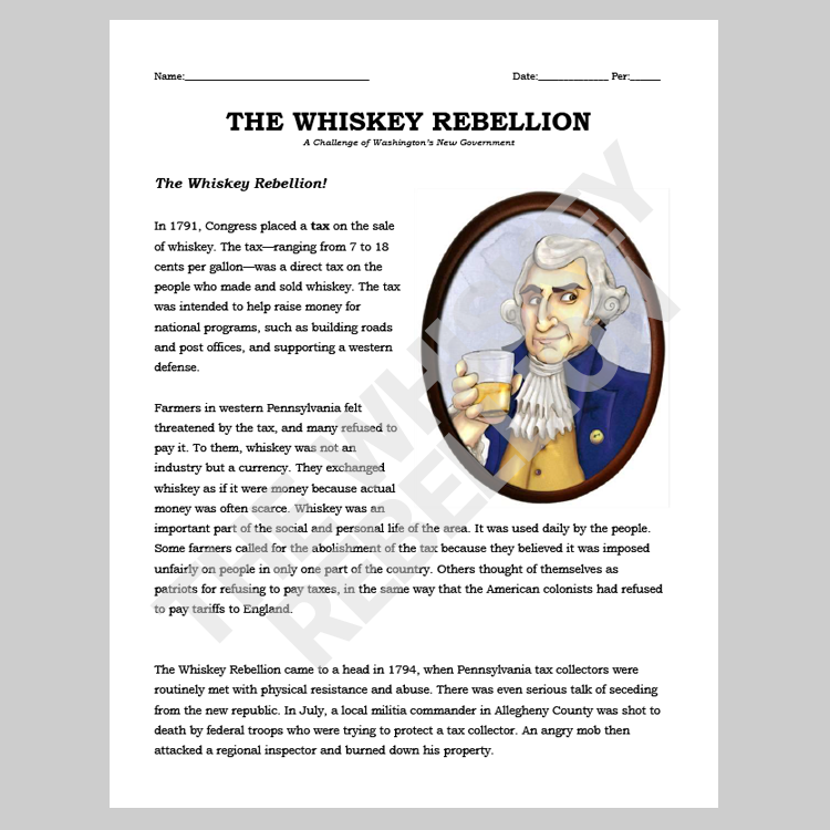 New Republic | The Whiskey Rebellion