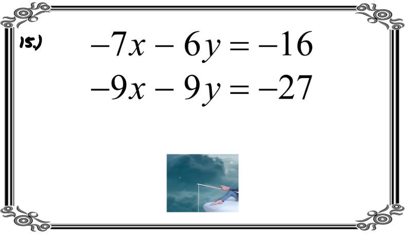 Solving Systems of Linear Equations by Elimination: Google Slides ...