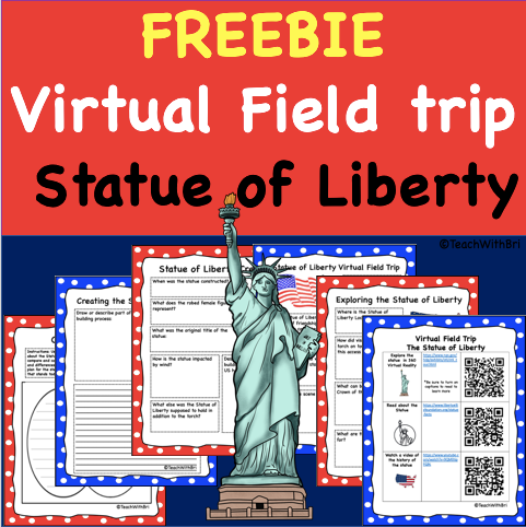 Freebie- Statue of Liberty Virtual Field Trip