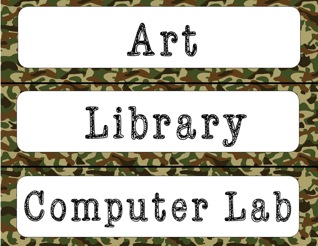 Camouflage Collection: FULL BUNDLE - Amped Up Learning