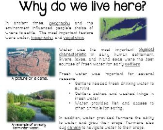 Early Human Settlement Patterns & Mapping Questions - Amped Up Learning
