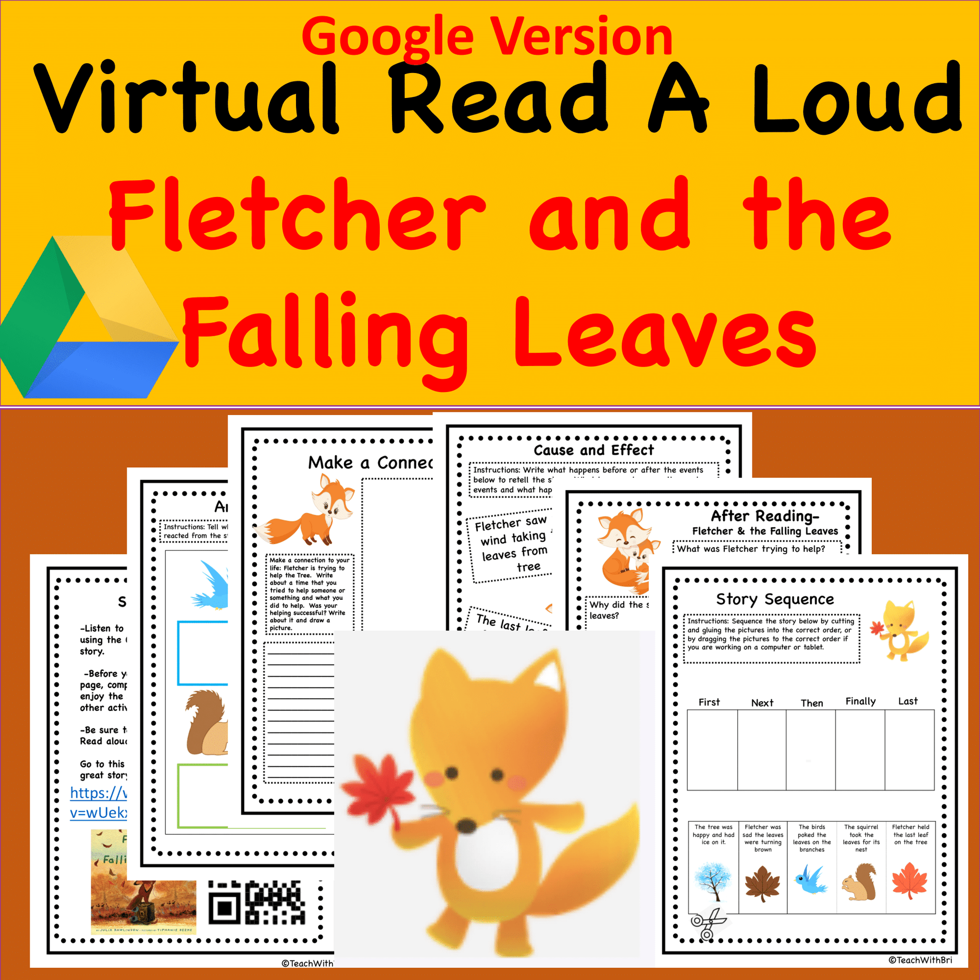 Digital Version- Virtual Read-A-Loud - Fletcher and the Falling Leaves