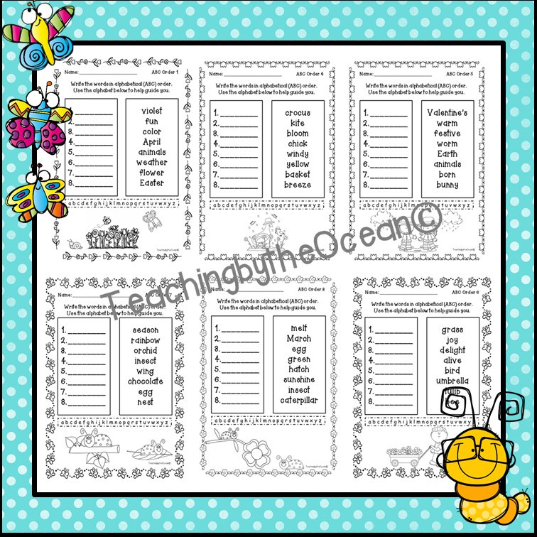 ABC Order BUNDLE - Amped Up Learning