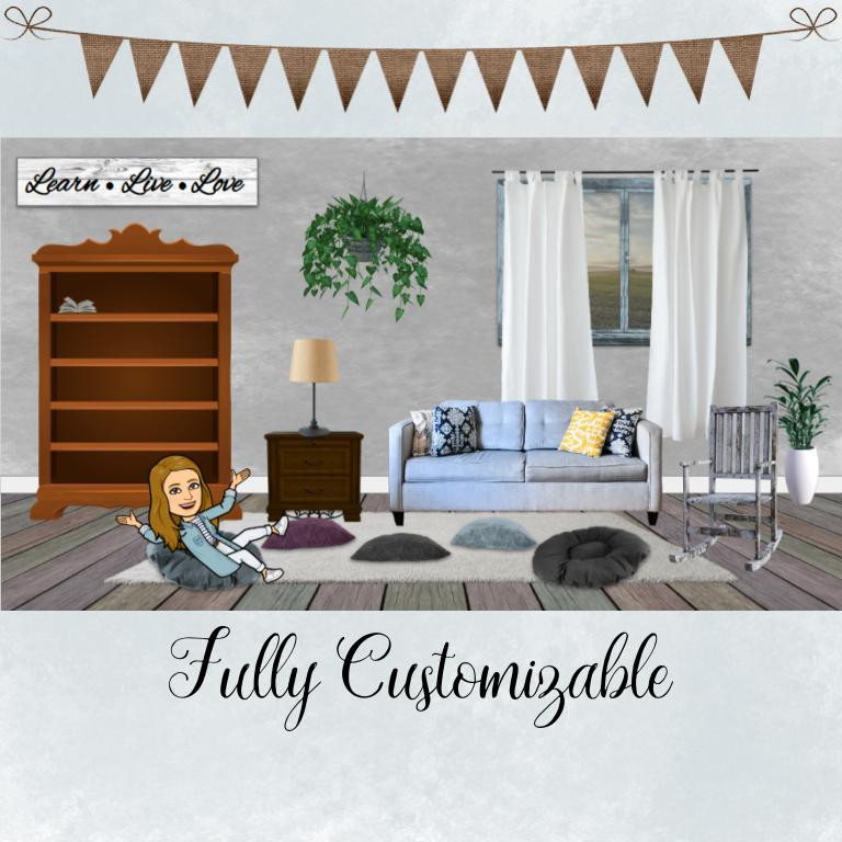 Bitmoji Virtual Classroom Vol. 2