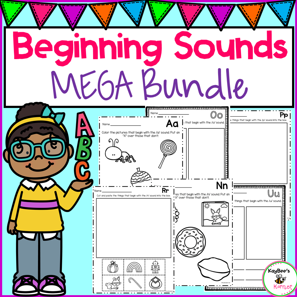 Beginning Sounds Activities MEGA Bundle