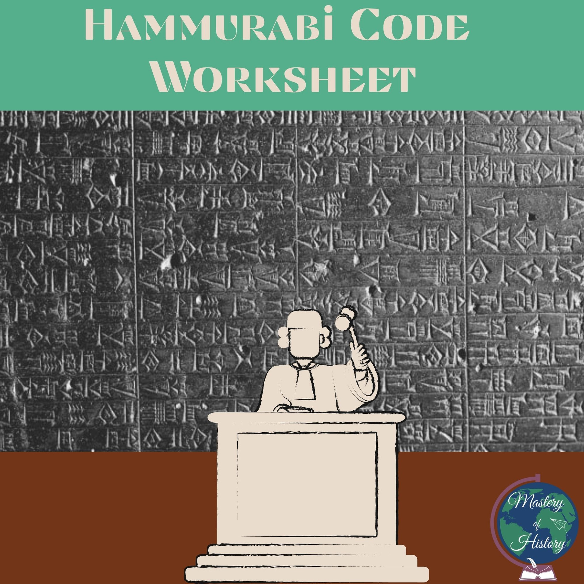 Code of Hammurabi Escape Room Activity,