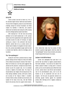 Biography: Andrew Jackson