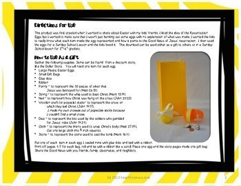 FREEBIE Resurrection Eggs for Easter - Easy Way to Share Gospel