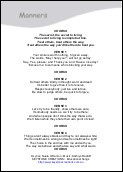 'MANNERS' (Grades K-7) ~ Curriculum Song & Lesson Materials - Amped Up ...