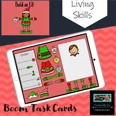 Life Skills: Build an Elf Boom Cards