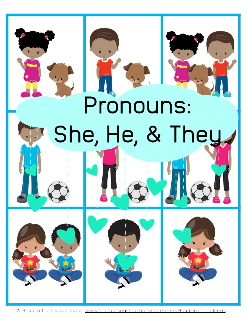 Pronouns: She, He, and They