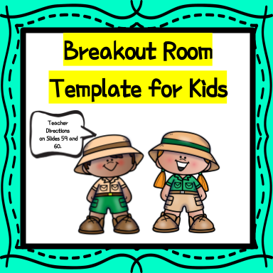 Breakout Room Template - Amped Up Learning
