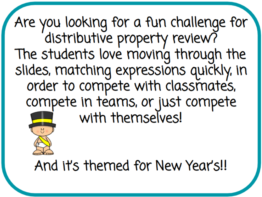 Distributive Property Lesson - with variables - Digital - Amped Up Learning