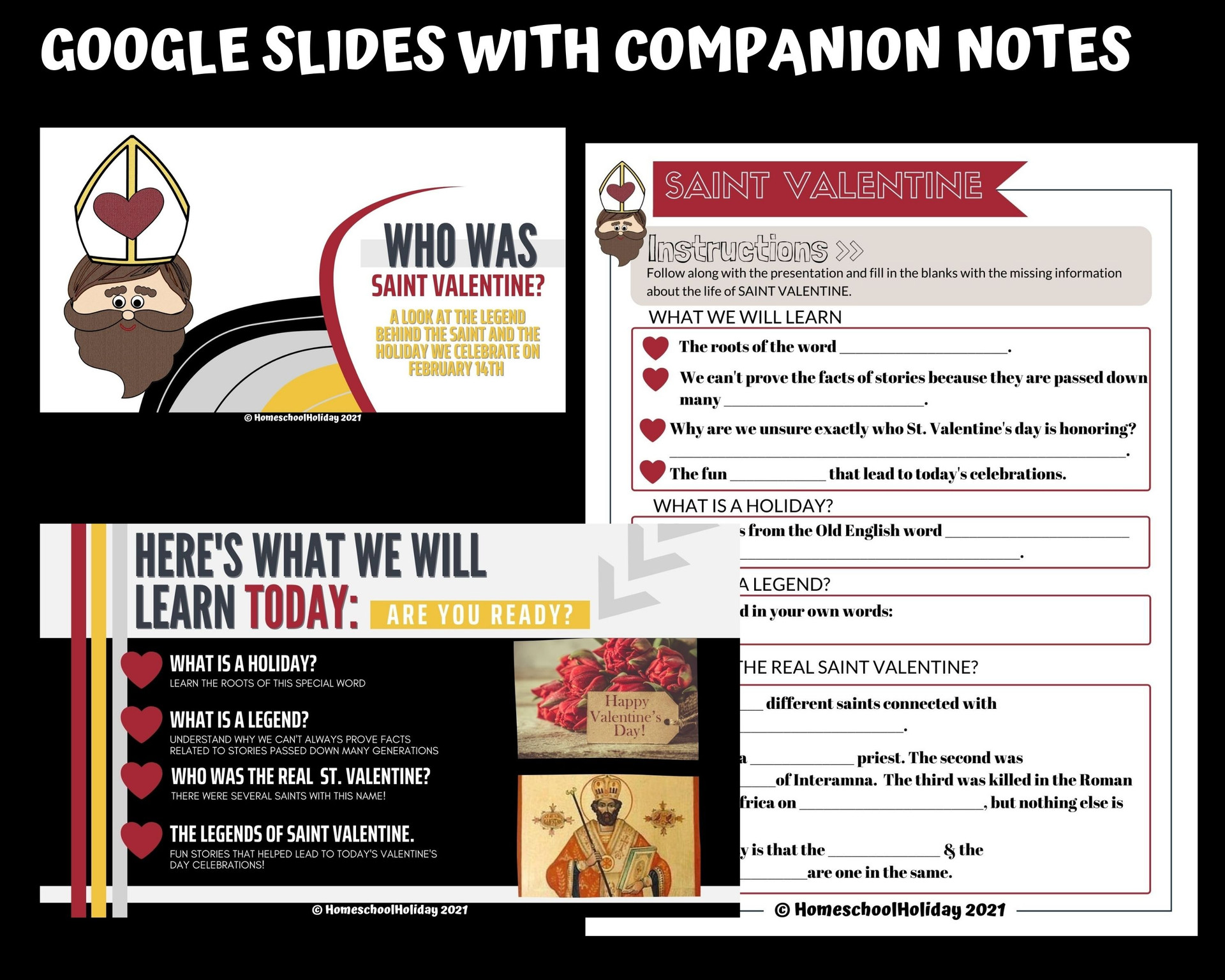 Saints Behind the Holidays - St. Valentine, St. Patrick & St. Nicholas ...