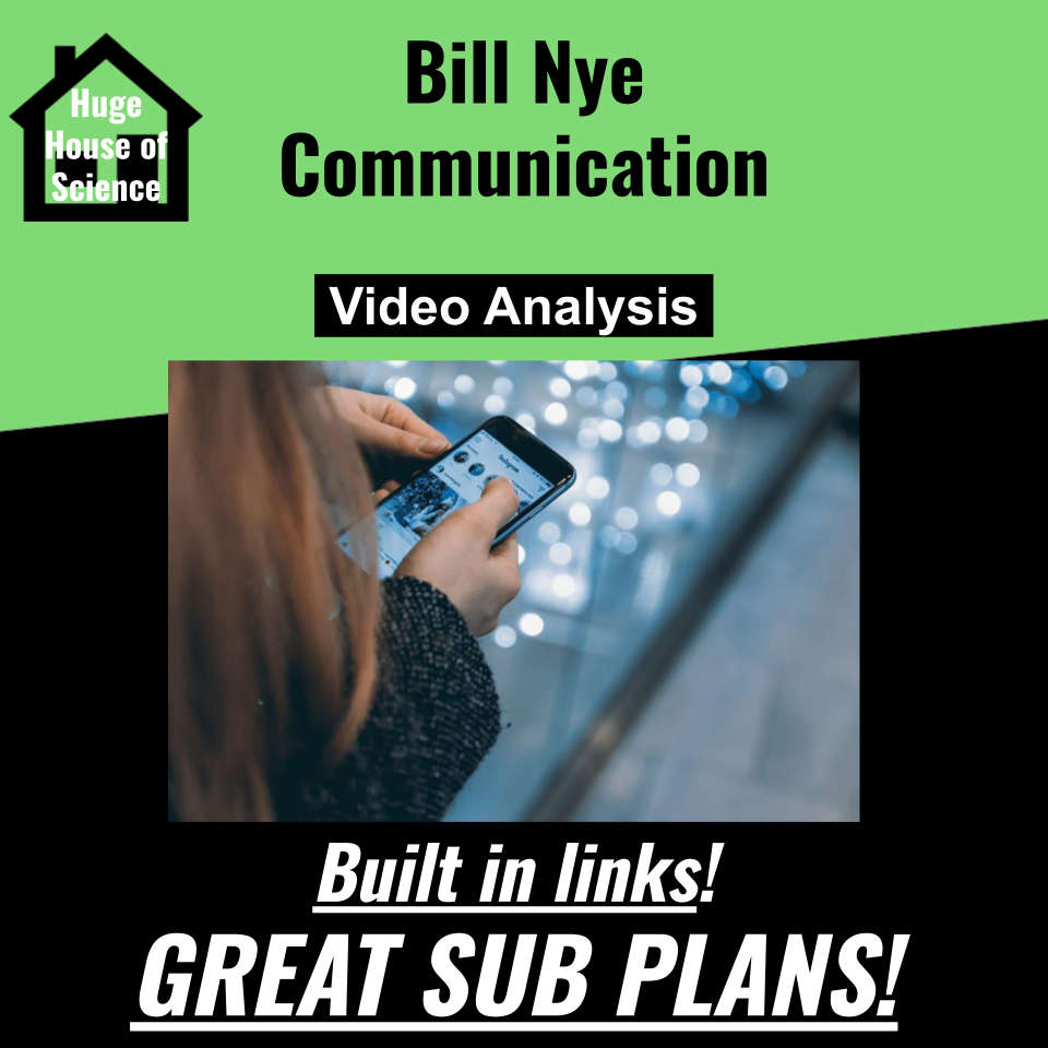 Bill Nye - Communication Google Form (Great sub plans or distance ...