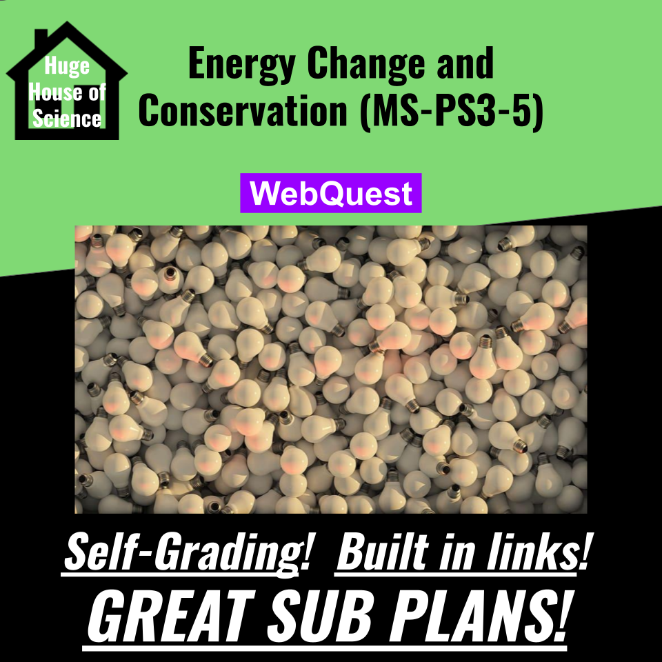 Energy Change and Conservation WebQuest Google Form (MS-PS3-5)