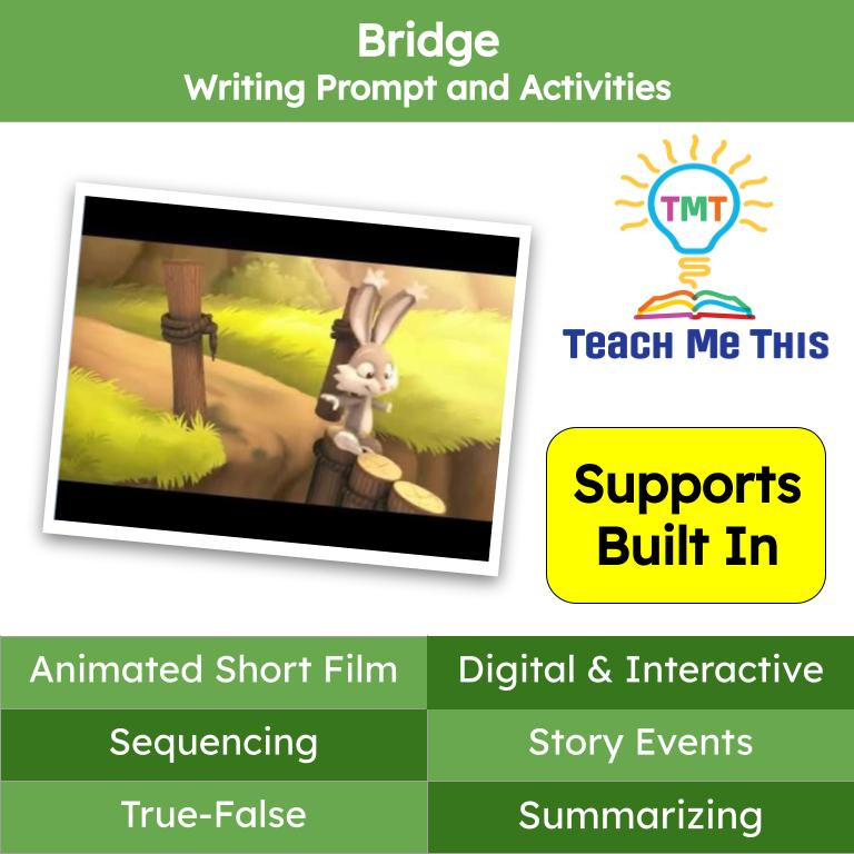 Writing Prompt and Activities: Bridge Animated Short Film
