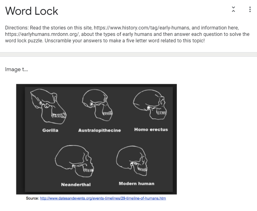 Early Humans Digital Breakout