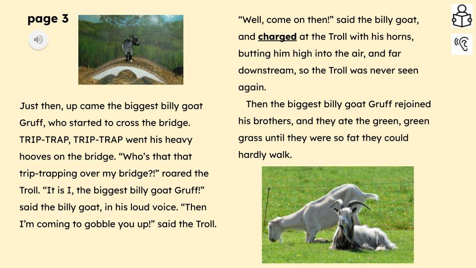The Three Billy Goats Gruff Activity Pack
