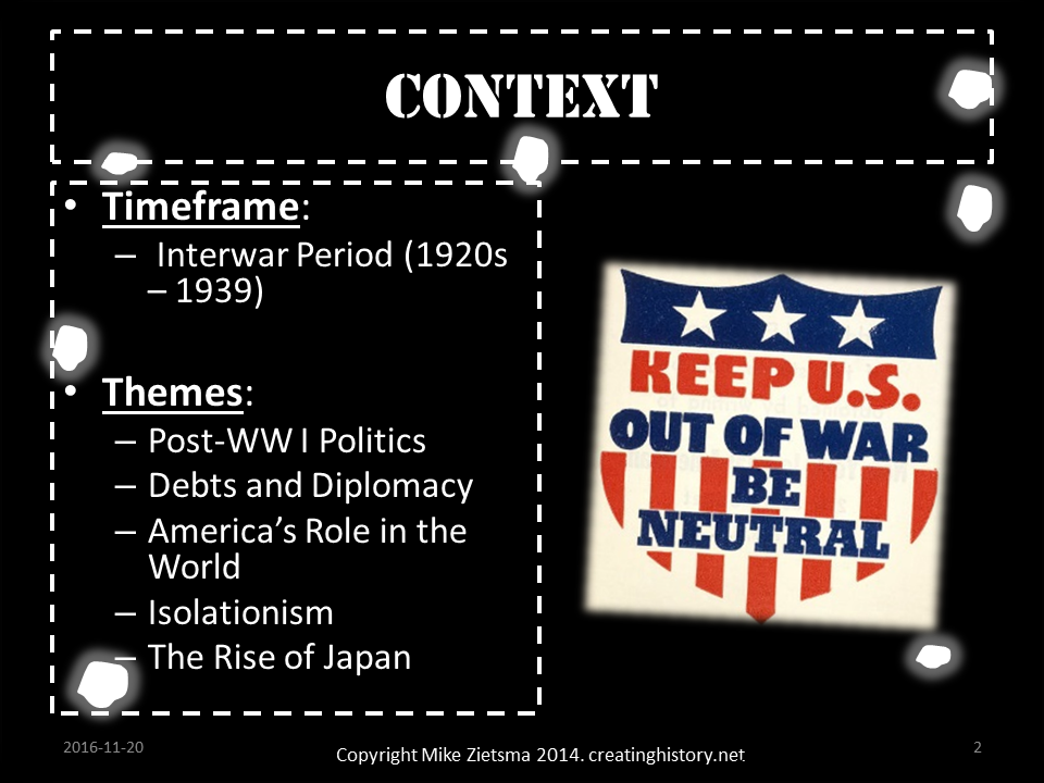 America and World War II - "The End of Isolationism" - 150+ Pages ...