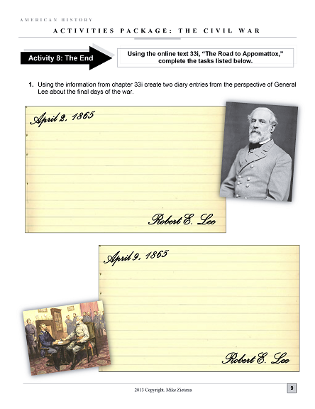 Civil War Letters - Amped Up Learning