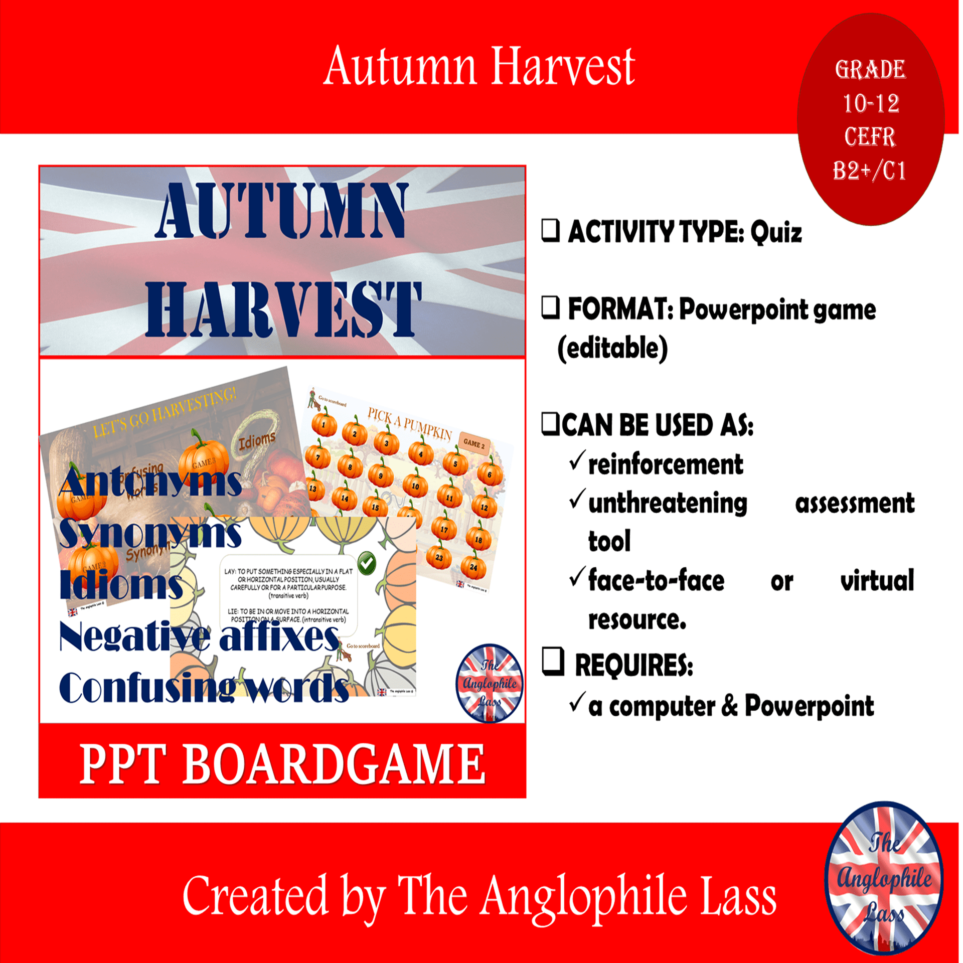 Synonyms and antonyms | Suffixes | Powerpoint and printable games BUNDLE