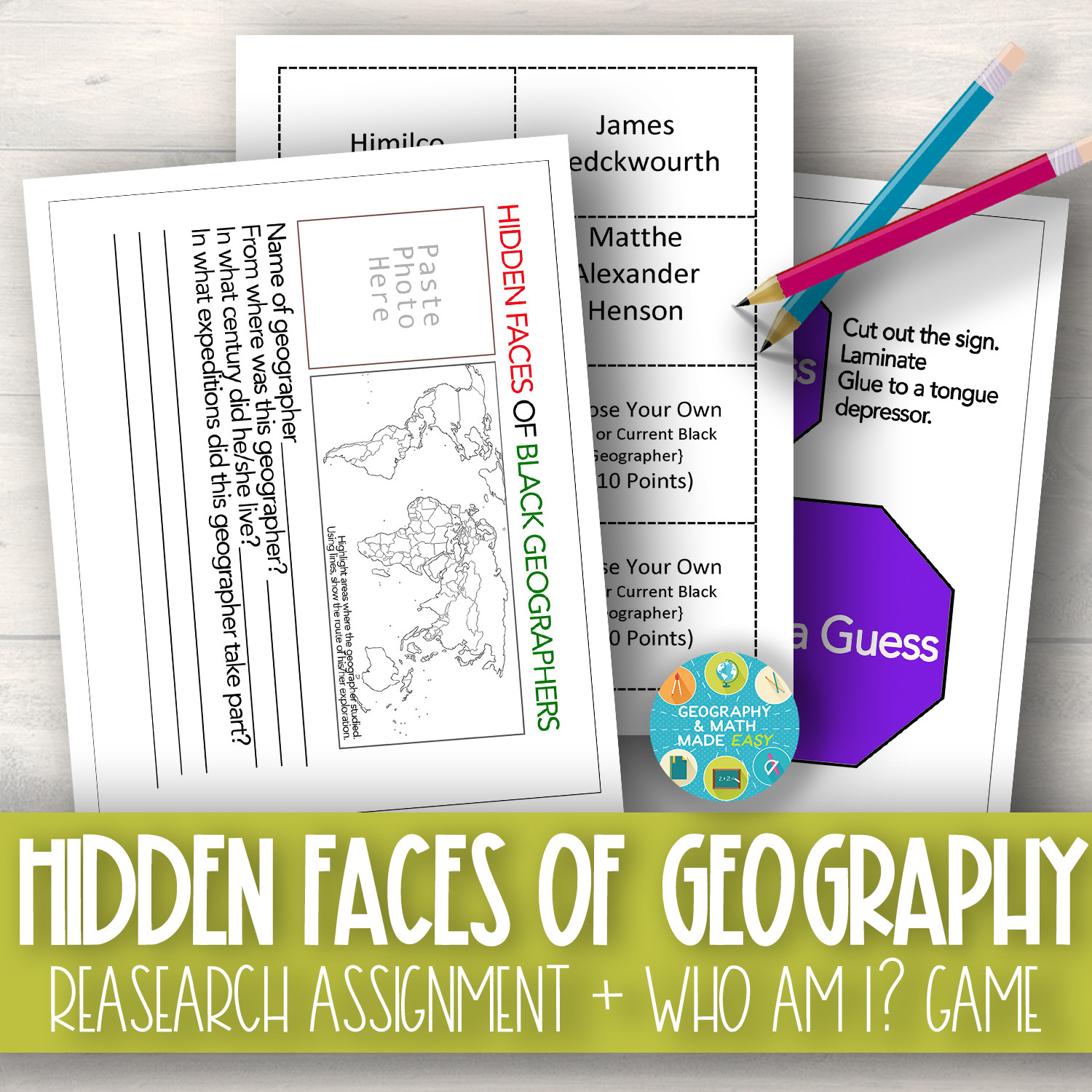 Hidden Faces In Geography: A Study of Black Geographers (Black History ...