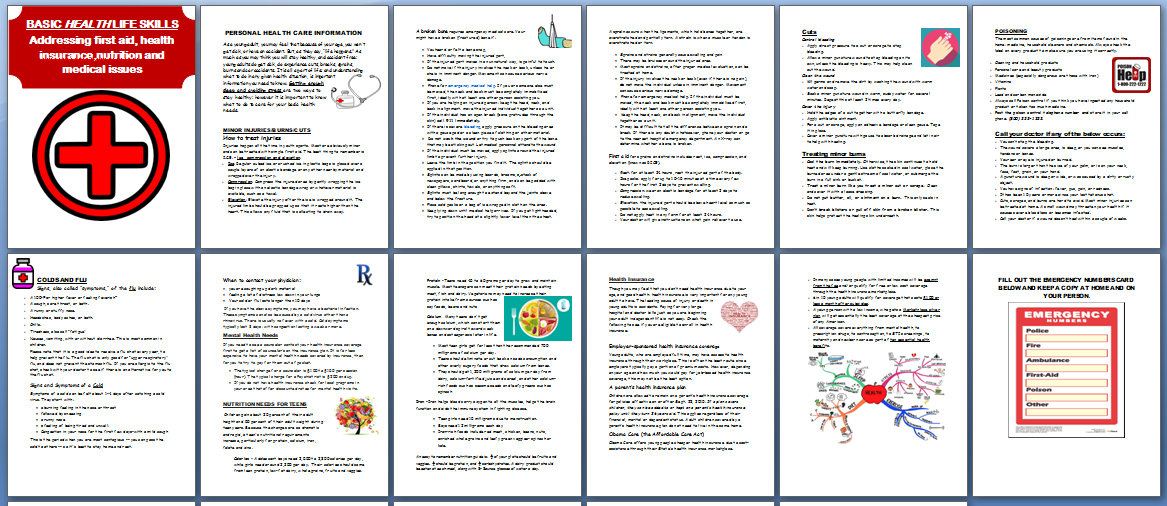 Basic Health Life Skills - Amped Up Learning