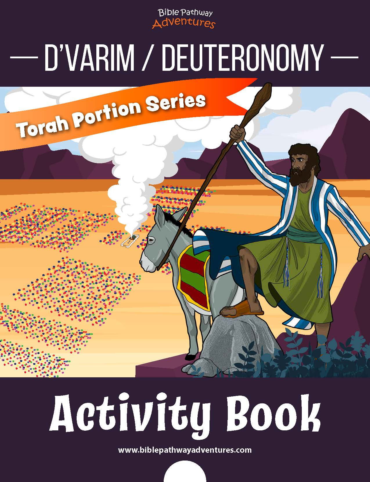 Weekly Torah Portion Coloring Activity Book