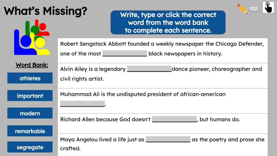 Black History Month Reading Passage Activities for Jazz History with ...