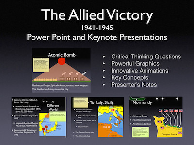 WWII The Allied Victory History Presentation