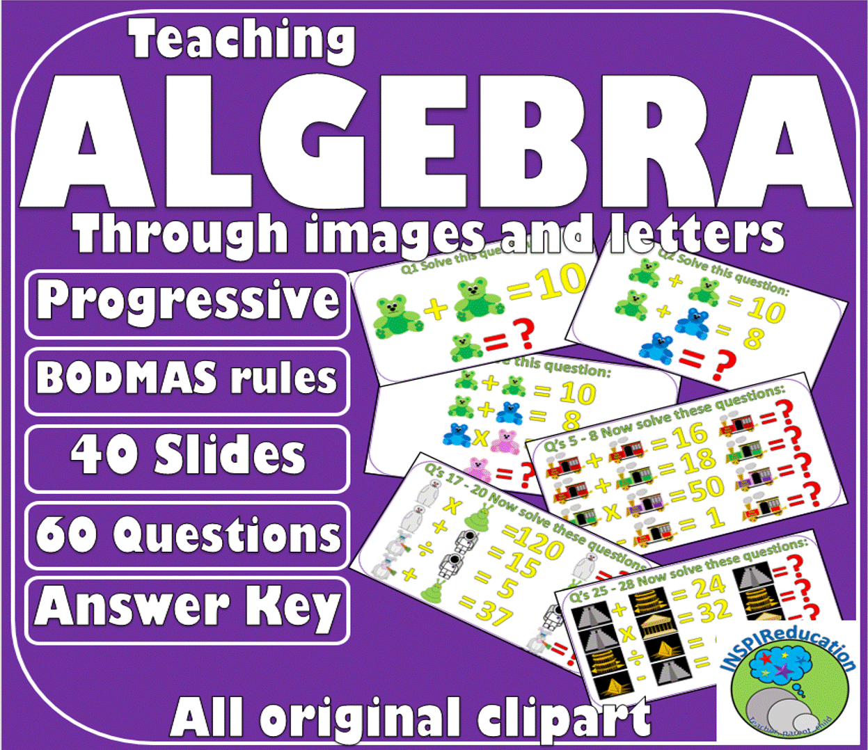 MATH ALGEBRA: Progressive approach to teaching algebra - from images to ...