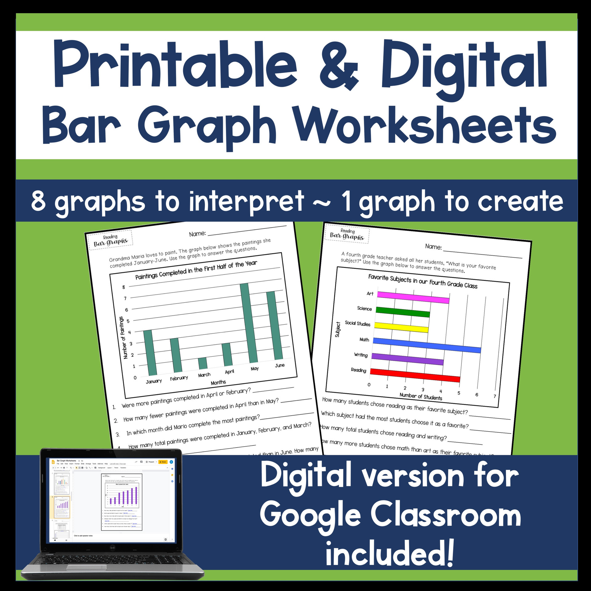 Bar Graph Activity - Amped Up Learning