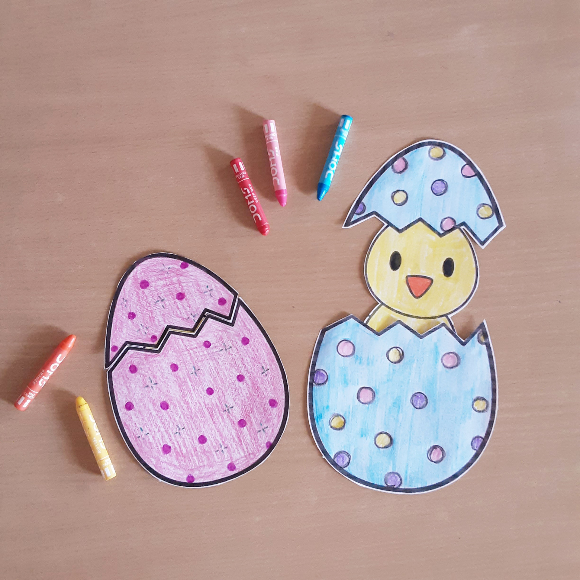 Spring Easter Decor Crafts and Games Bundle