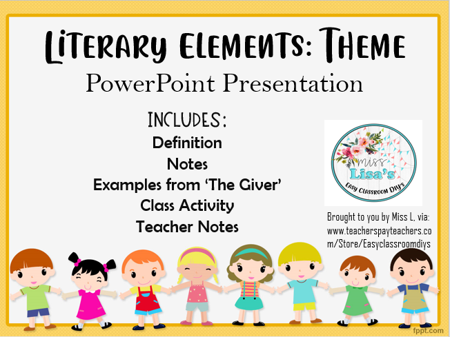 Literary Elements: Theme - Amped Up Learning