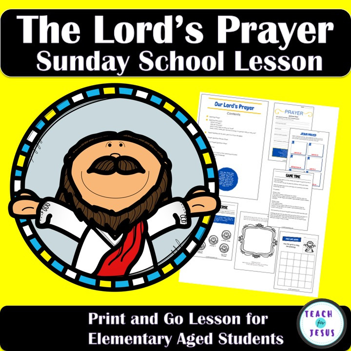 Lord's Prayer Sunday School Lesson - Amped Up Learning