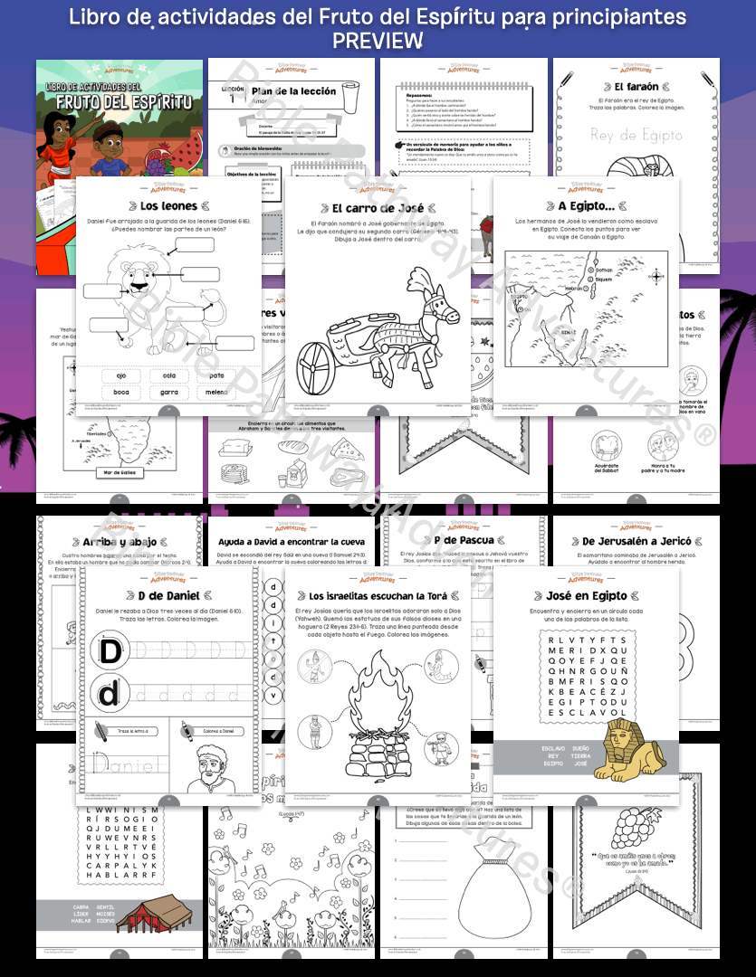 BUNDLE: Libros de actividades del Nuevo Testamento