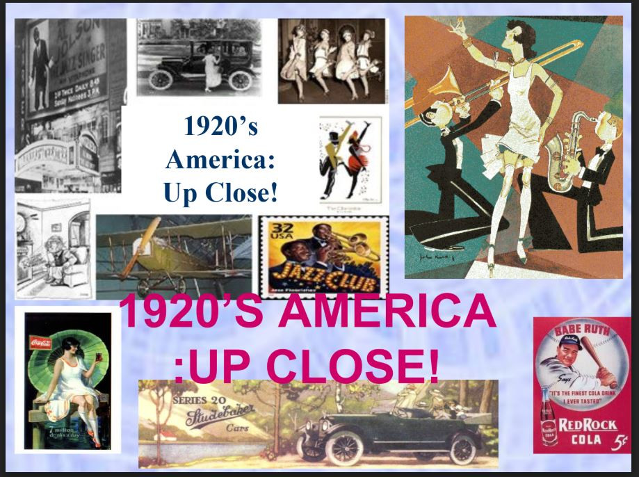 The 1920’s America: Up Close - Amped Up Learning